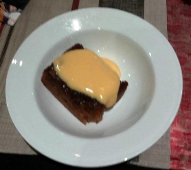 Plating Africa Cape Malva Pudding - Talk of the Town