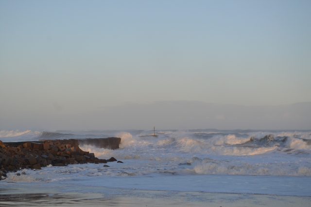 Relief as storm conditions abate: 'normal' spring tide for Port Alfred ...